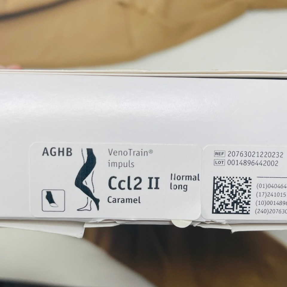 Bauerfeind Veno Train Impuls Compression Stocking Cc l2 II Normal Long ...