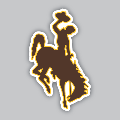 University of Wyoming Vinyl Sticker/Decal -NCAA - College Football ...