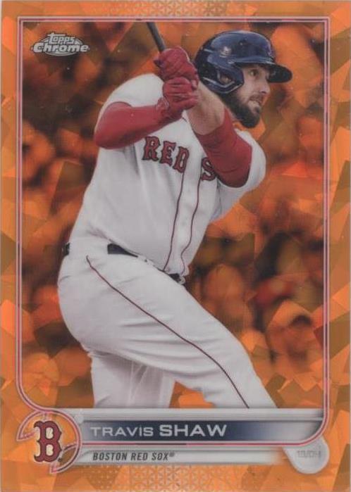2022 Topps Chrome Sapphire Edition - Travis Shaw #88 Orange /25 for ...