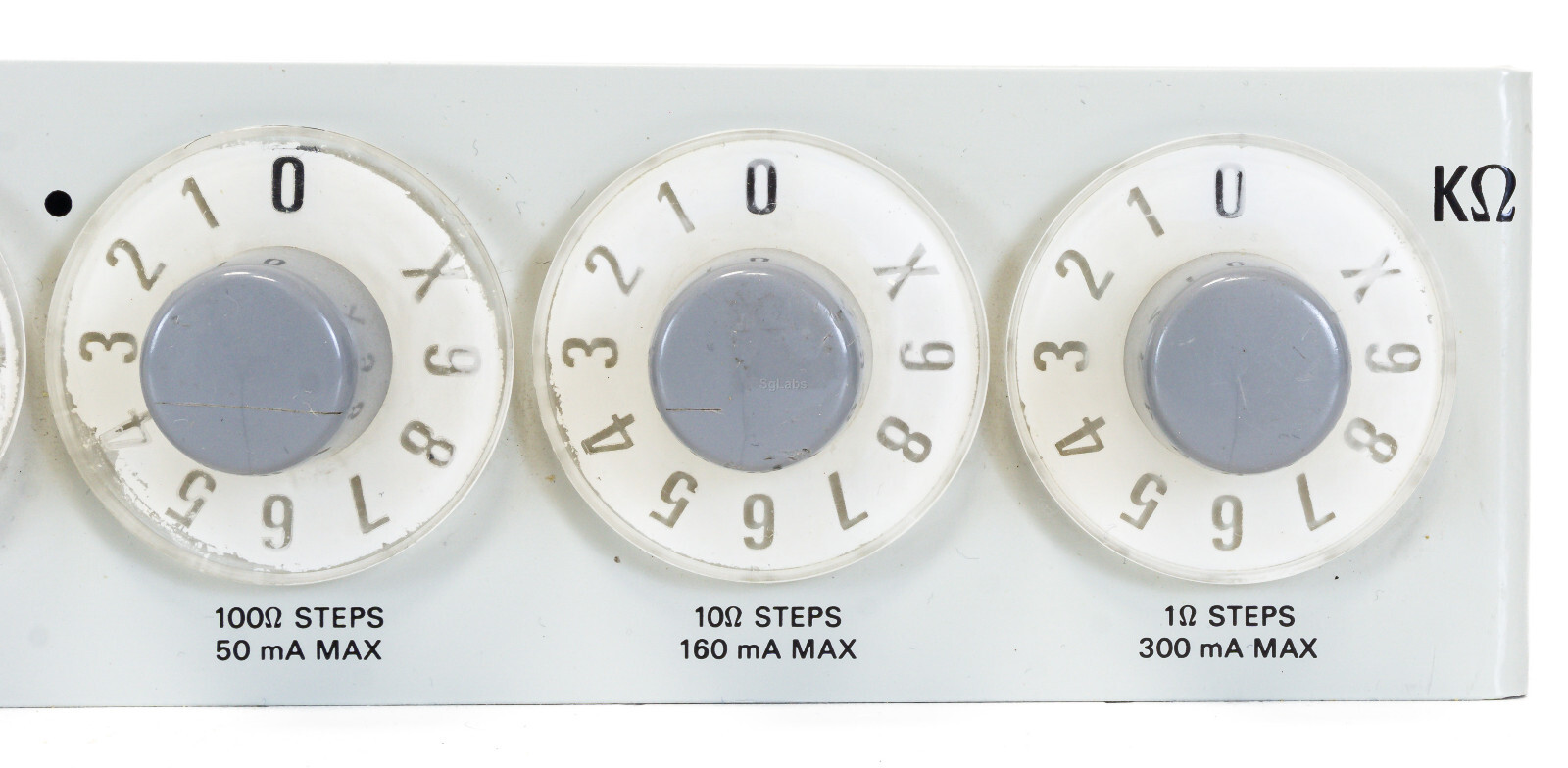 GenRad Iet Labs 1434B Decade Resistor Box 6 Dial 1Ω 1.111.110 Ω | eBay