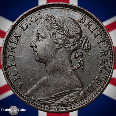 Great Britain 1891 Farthing 1/4d GB4305 | eBay