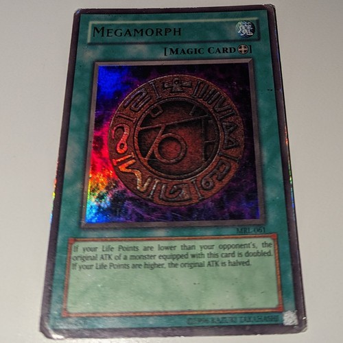Megamorph MRL-061 Ultra Rare - Unlimited Edition YuGiOh Heavy Play ...
