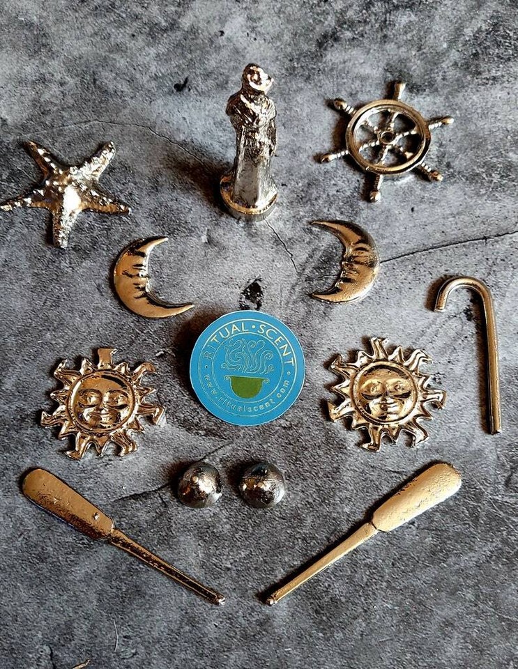 Yembo silver metal orisha tools herramientas de Yembbo Yemowo Yemaya ...