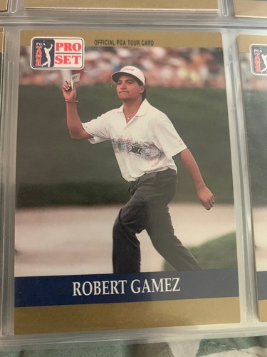 Lot of 2 Robert Gamez 1990 Pro Set golf trading cards | eBay