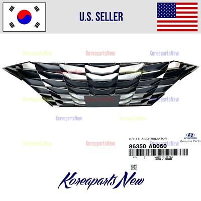 Grille Front Bumper 86350AB060 Black Cruise ⭐OEM⭐ Elantra Limited SEL ...
