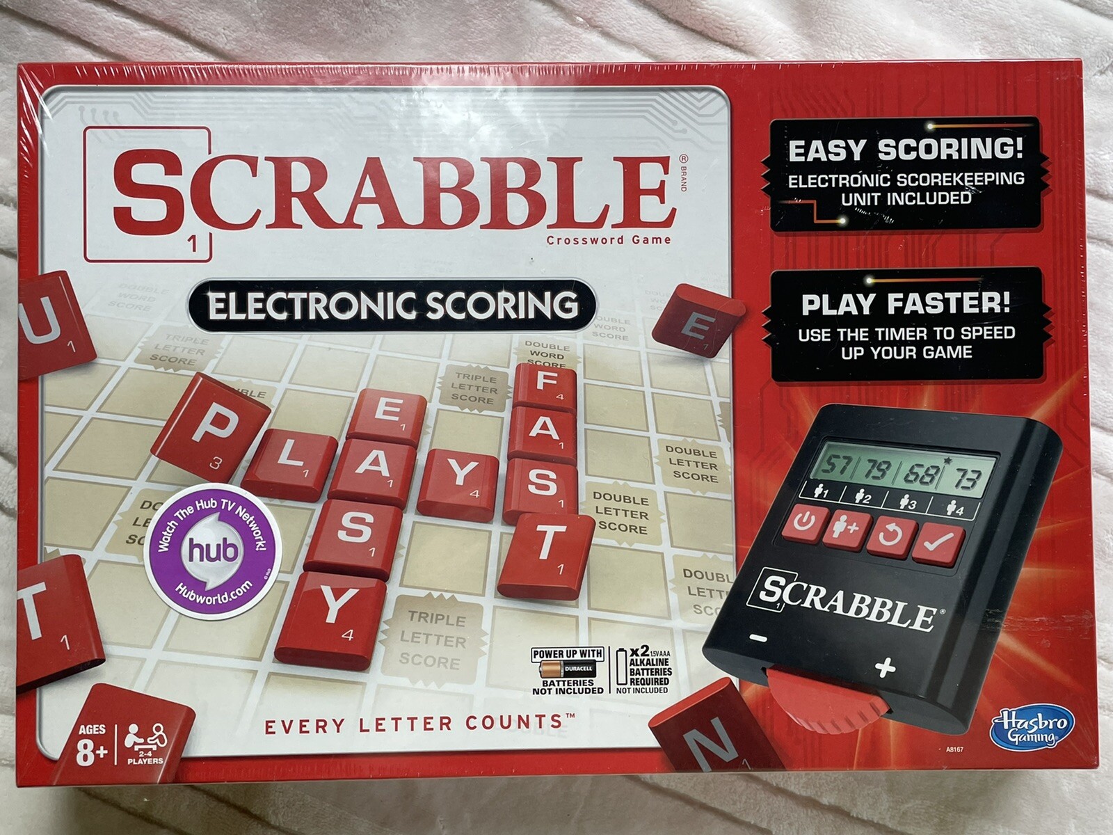 SCRABBLE Electronic Scoring Game - New - SEALED - EASY and FUN to PLAY ...