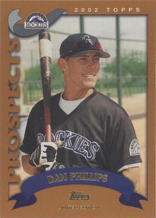 2002 Topps - Prospects Dan Phillips #684 Limited Edition (RC) for sale ...
