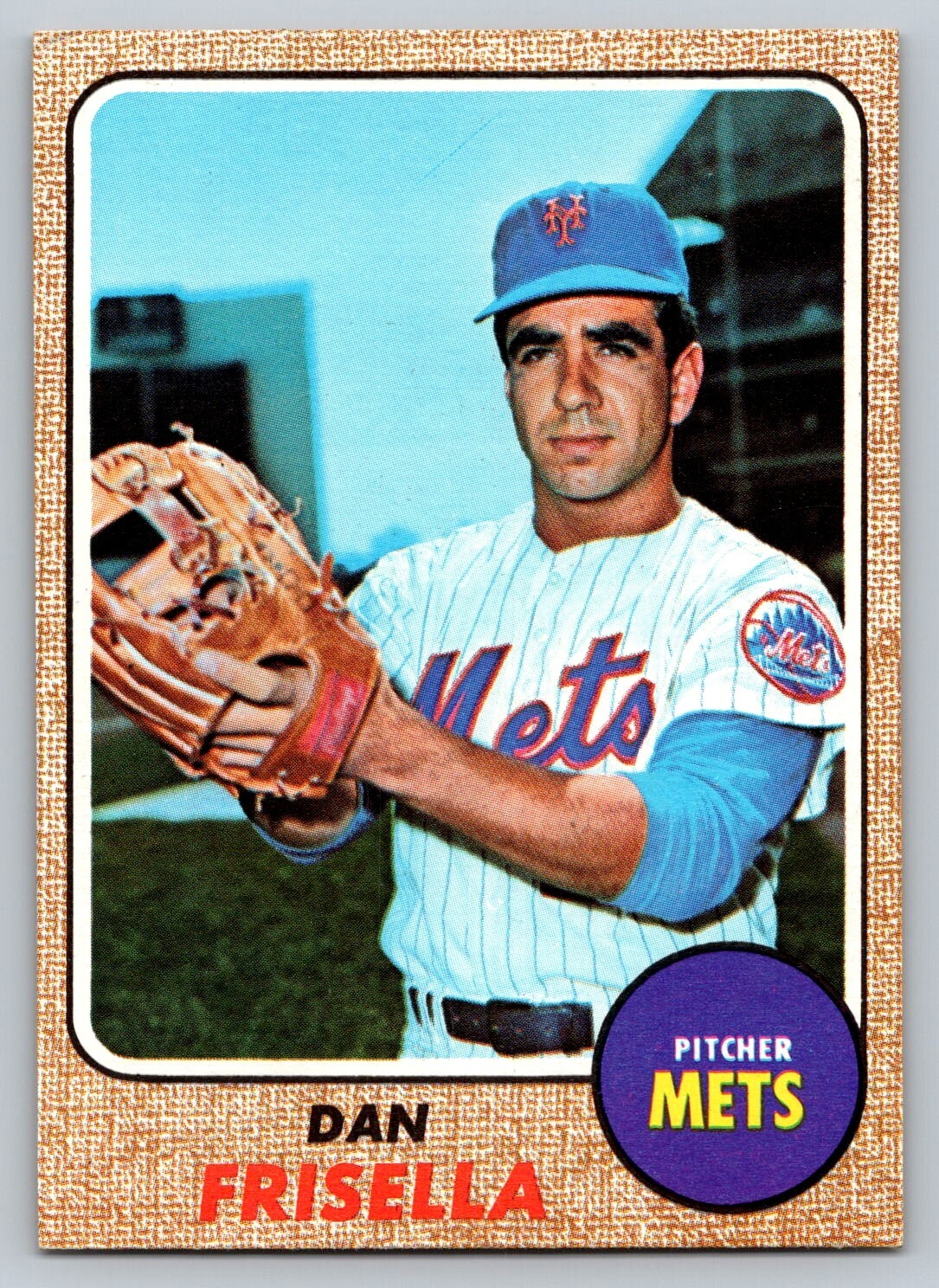 1968 Topps Dan Frisella RC New York Mets #191 | eBay
