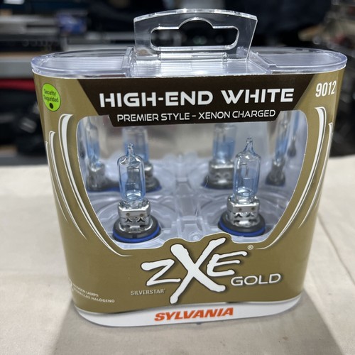 Sylvania Silverstar ZXE GOLD 9012 9012SZG.PB2 Pair Set Headlight Bulbs ...