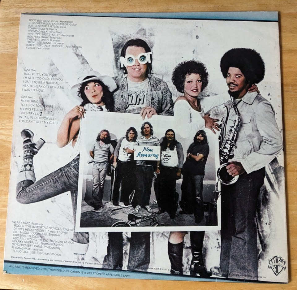 Root Boy Slim and the Sex Change Band with The Rootettes 1978 | eBay