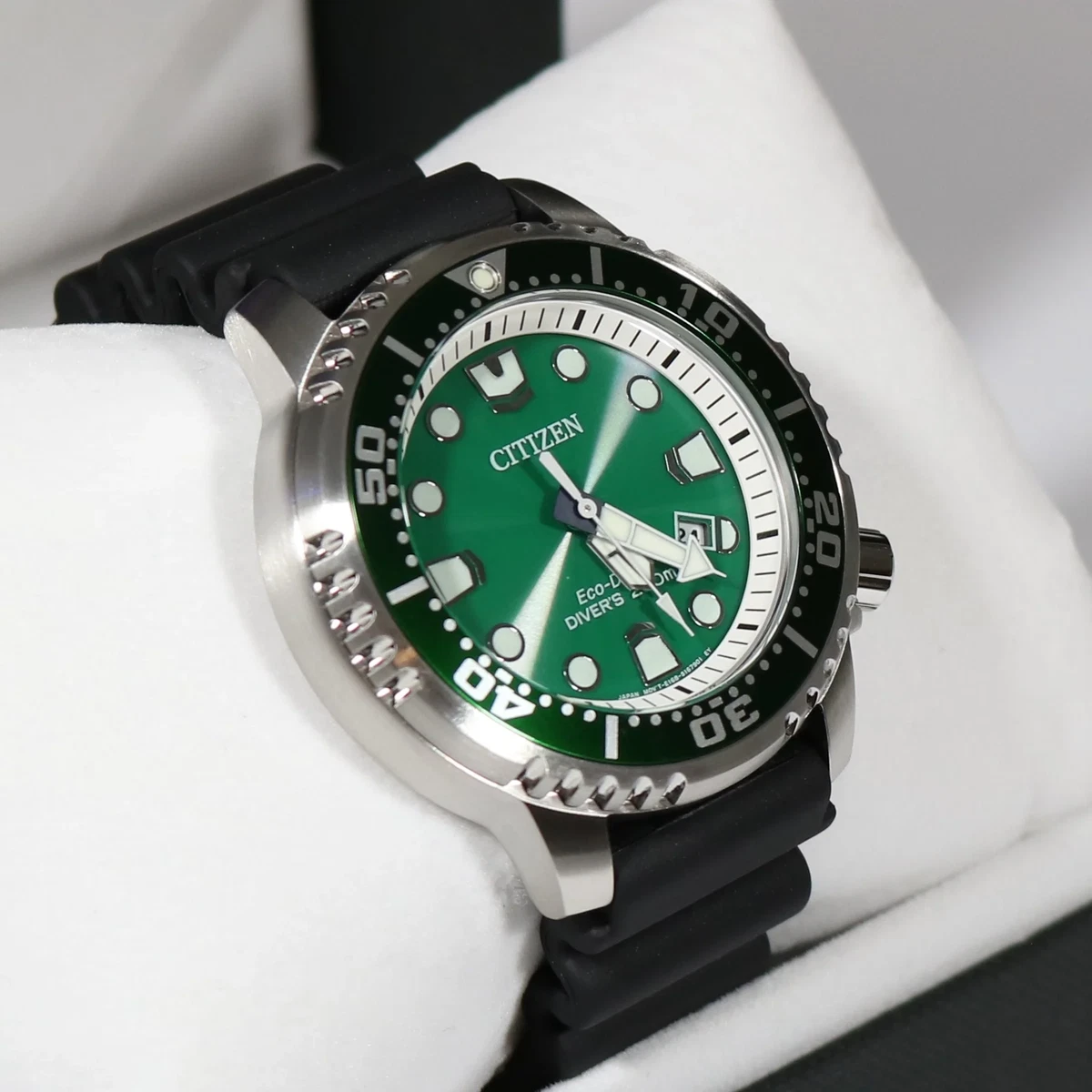 Citizen Men's Promaster Diver Eco-Drive Green Dial