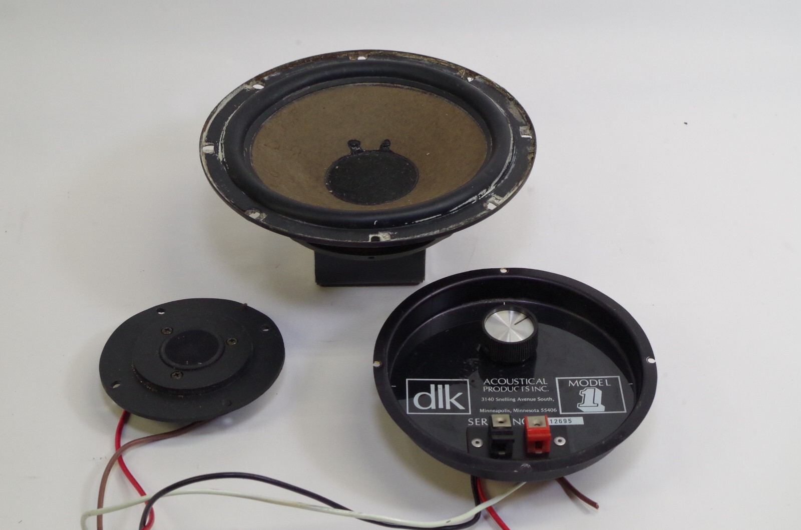 DLK Model 1 Vintage Speaker Replacement Woofer Tweeter Crossover | eBay