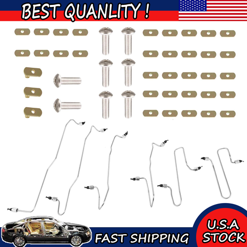 Fuel Injection Lines Kit for CAT Caterpillar 3406 3406B 3406C 980G 980F ...