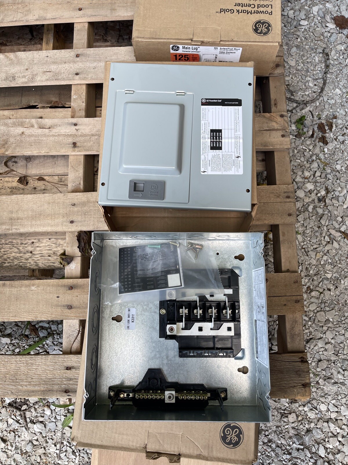 NEW IN BOX! General Electric GE TLM612SCUD Convertible Main Lug Load ...