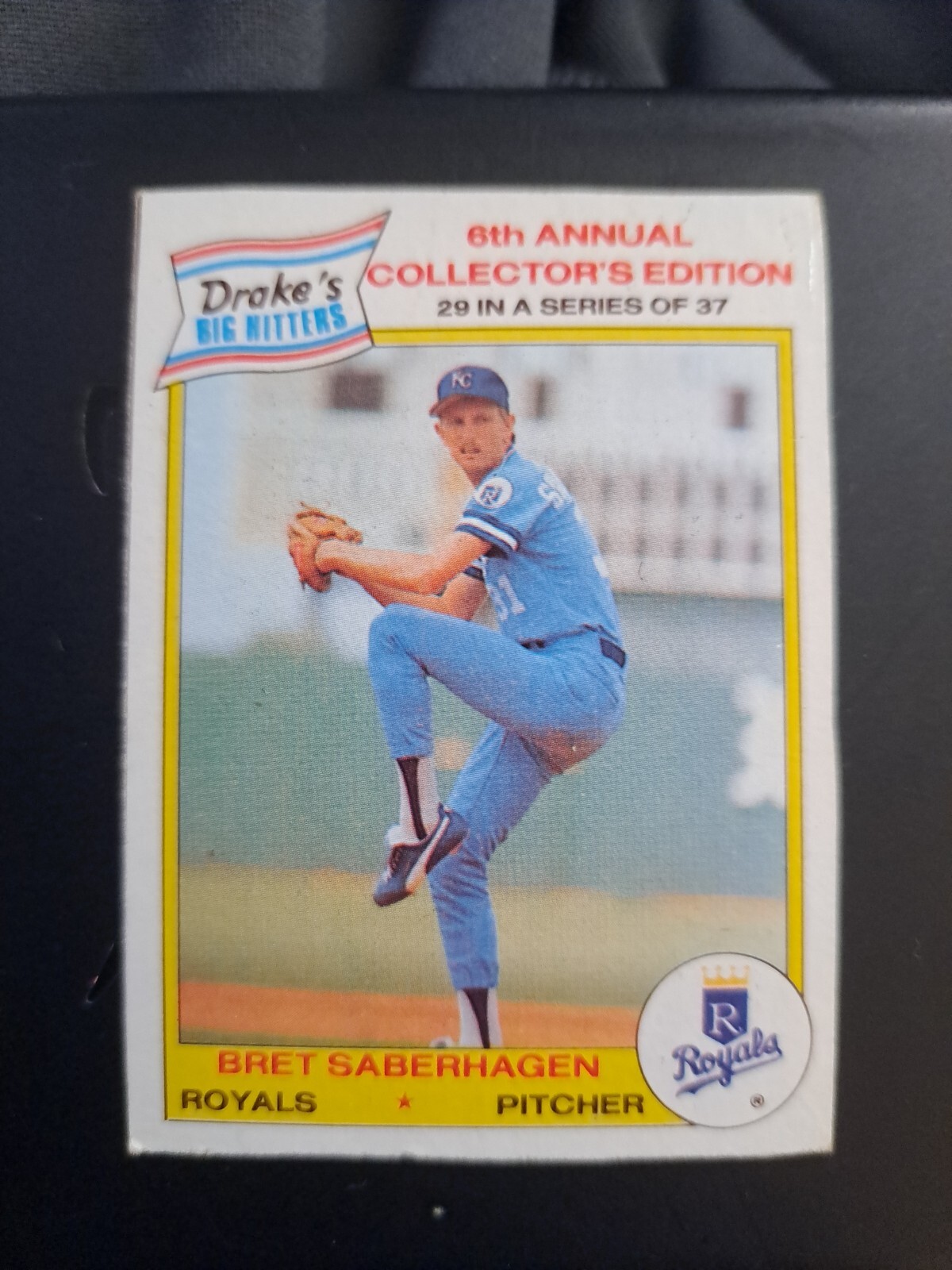 1986 Drake's Big Hitters - #29 Bret Saberhagen for sale online | eBay