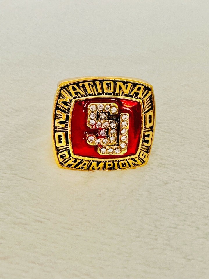2003 Syracuse Orangemen National Champions Championship Ring W Box, US ...
