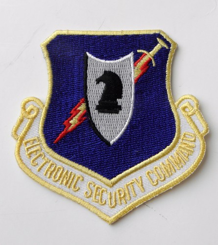 USA AIR FORCE ELECTRONIC SECURITY COMMAND SHIELD EMBLEM PATCH 3 INCHES | eBay
