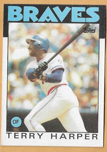 TERRY HARPER ATLANTA BRAVES #247 - TOPPS NM-MT 1986 | eBay