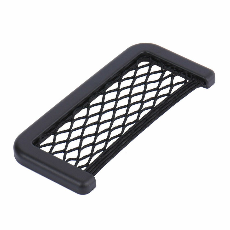 2pcs Car Van Truck Net Mesh Storage Bag Pocket Organiser Holder Phone ...