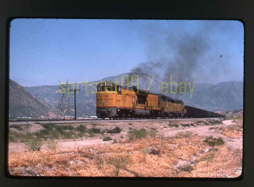 UP Union Pacific GE U50C Locomotive #5028 - Duplicate 35mm Railroad ...
