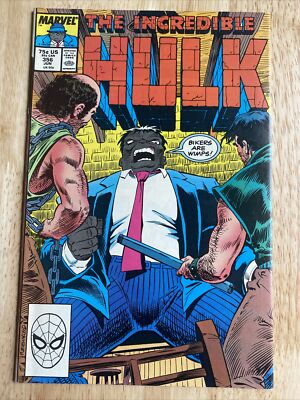 Incredible Hulk 356 Marvel Comics 1989 Peter David Jeff Purves VF | eBay