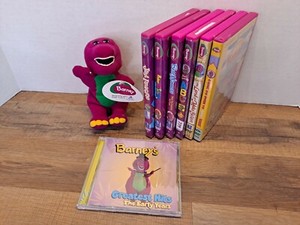 Barney's Greatest Hits Music CD - Plush - 6 DVD Collection - Childrens ...