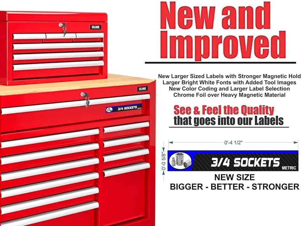 Mechanics LOT - The Ultimate Socket Label - Toolbox Combo 1000+ Tool ...