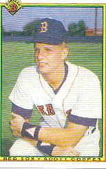 1990 Bowman Boston Red Sox Baseball Card #277 Scott Cooper Rookie | eBay