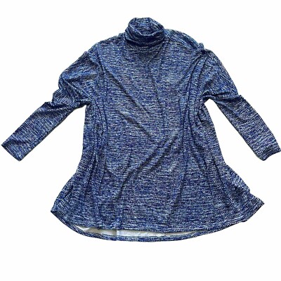 **BRAND NEW LuLaroe ELSA **SOFT** Boxy Dolman Tunic HEATHERED BLUE Size ...