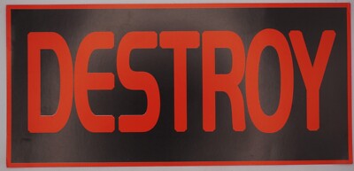 Rave Flyer-Destroy at Camden Palace 1994- MINT ! | eBay