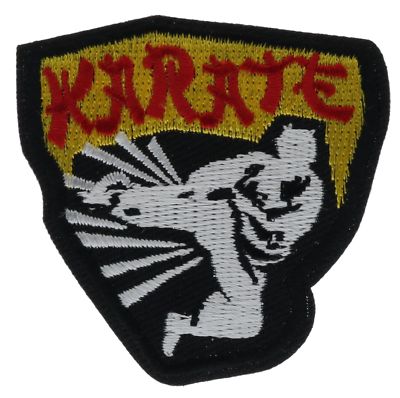 Karate Sport Kick Badge 2 inch Patch AVA0591 F3D5J | eBay
