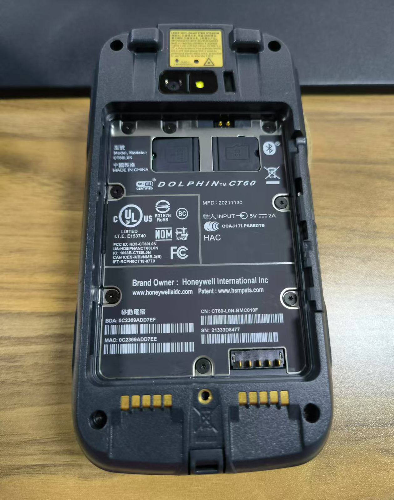 Honeywell Dolphin CT60 Android GMS Mobile Computer Scanner CT60-L0N ...