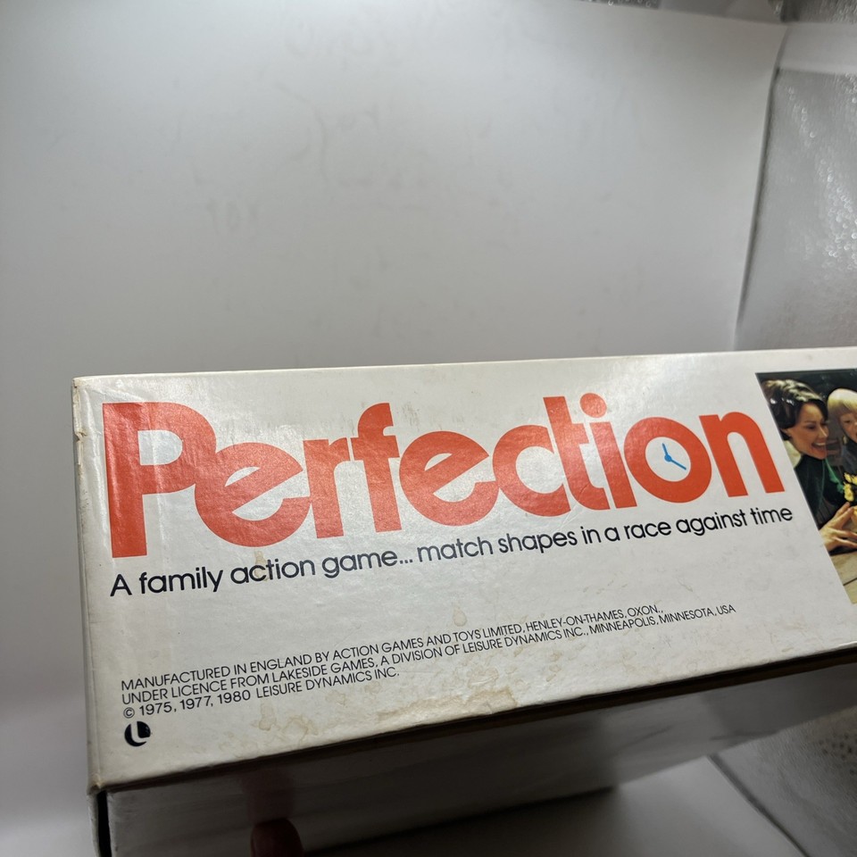 Perfection Game MB Games 1980's Boxed Working Complete Vintage | eBay UK