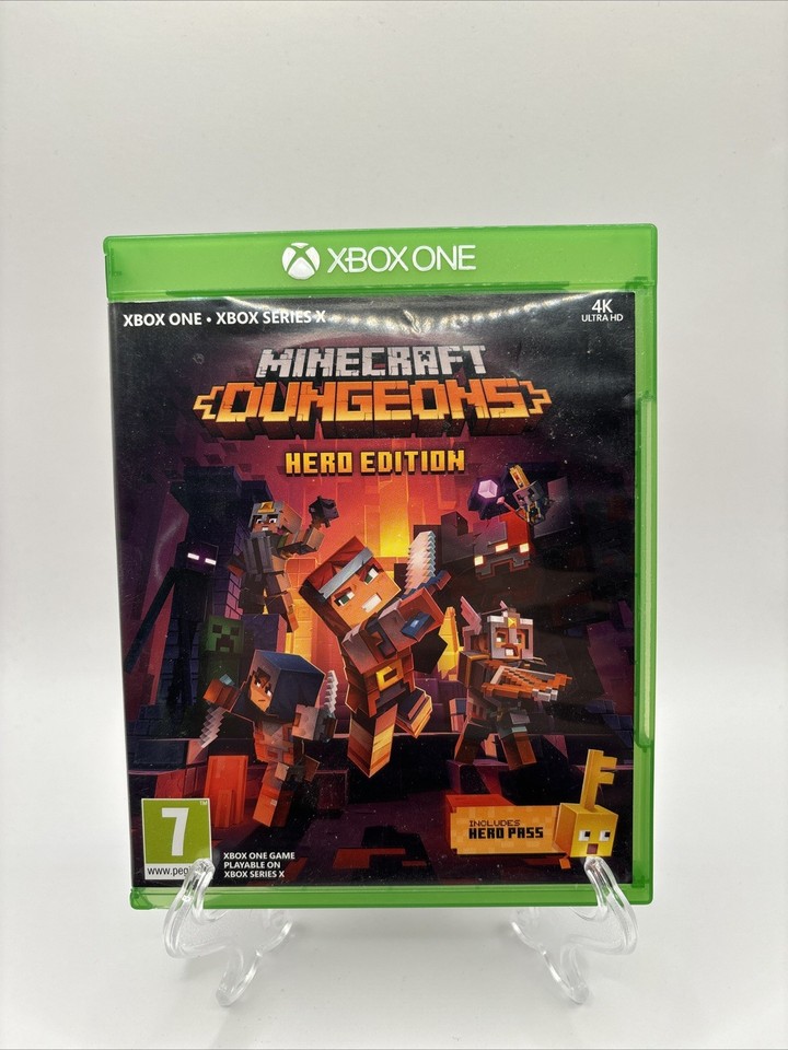 Minecraft Dungeons Hero Edition - Xbox One - Tested And Working - Free ...