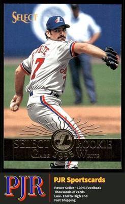 Gabe White 1995 Select #210 Montreal Expos | eBay