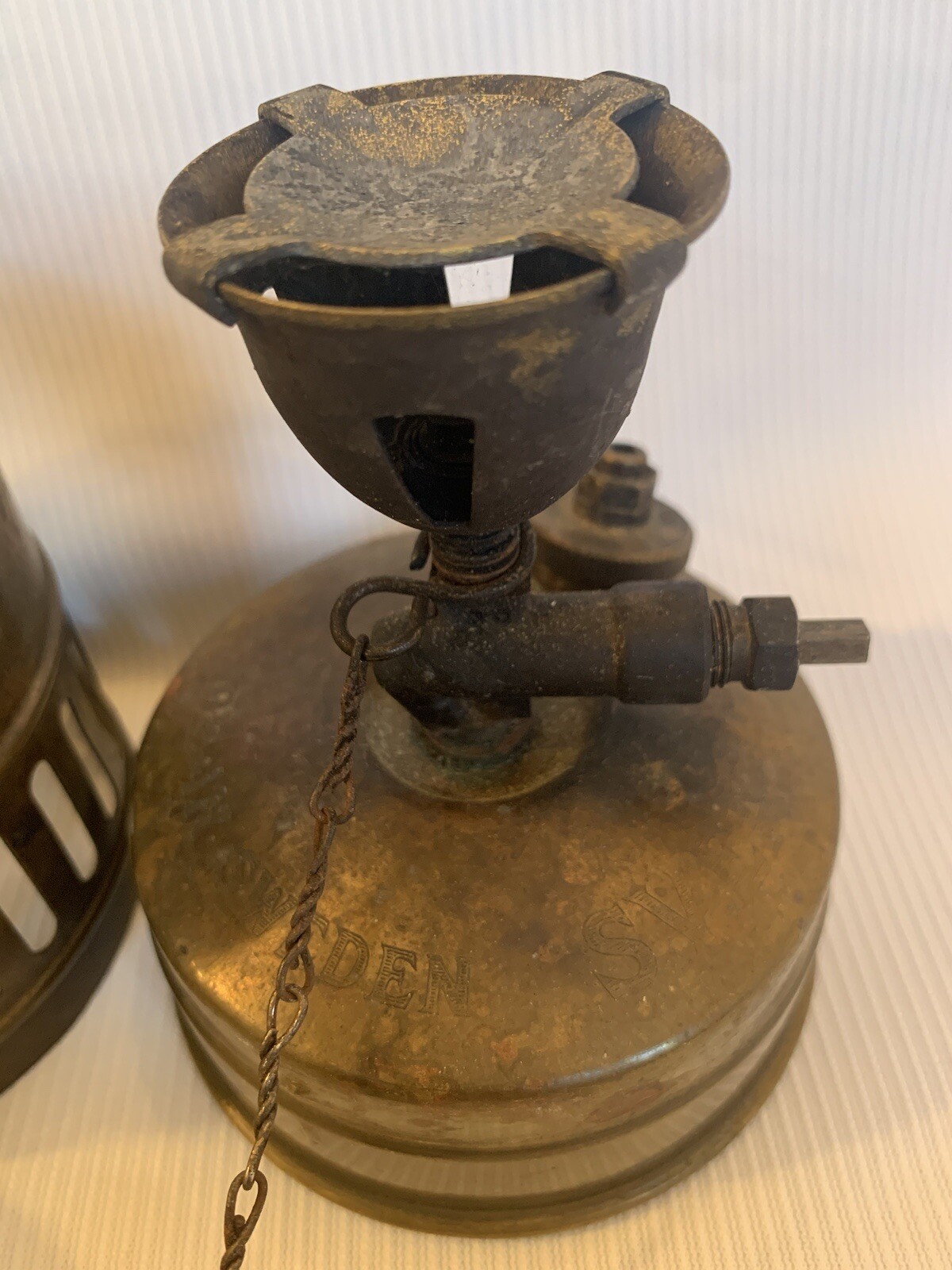 Vintage SVEA 123 Max Sievert Optimus Brass Camp Stove rare | eBay