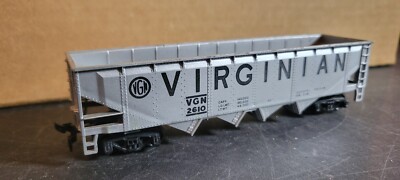 CH9F HO Scale Train Car VIRGINIAN 2610 4 BAY HOPPER HORN HOOK BBBBB | eBay