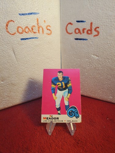 1969 Topps NFL Ed Meador #56 Los Angeles Rams | eBay