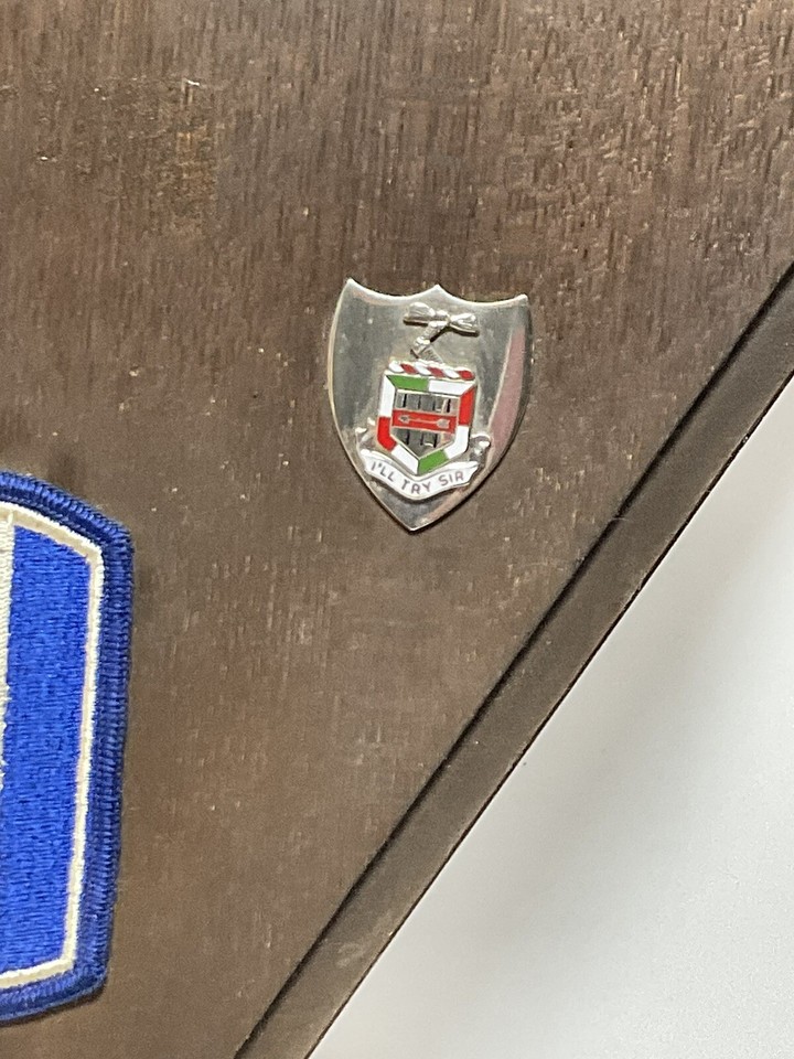 Vintage Vietnam War Era Plaque to a Major 193rd Infantry Brigade | eBay