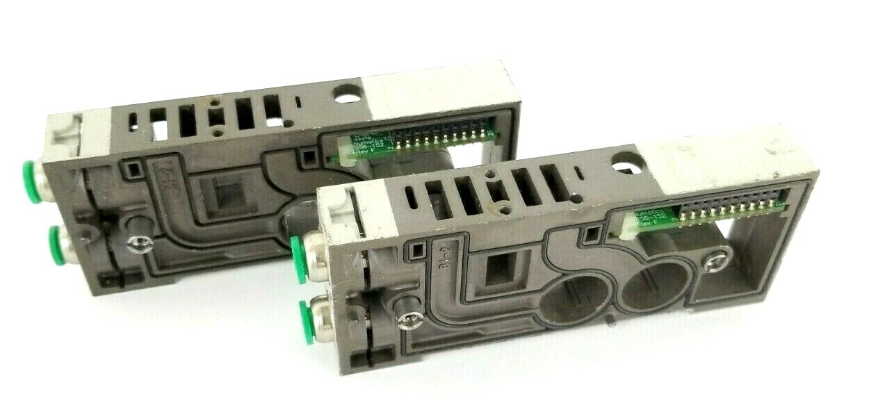LOT OF 2 NUMATICS 006-207 MANIFOLD VALVES W/ 256-152 BOARDS | eBay
