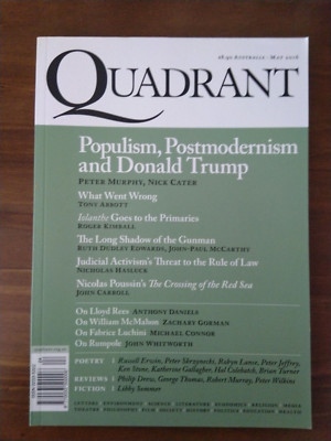 Quadrant magazine May 2016 | eBay Australia