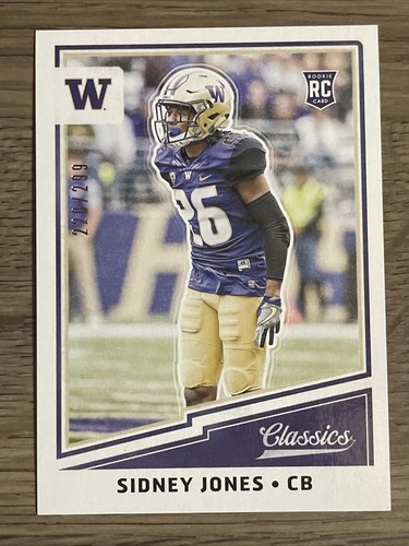 2017 Panini Classics Red Back #281 Sidney Jones /299 | eBay