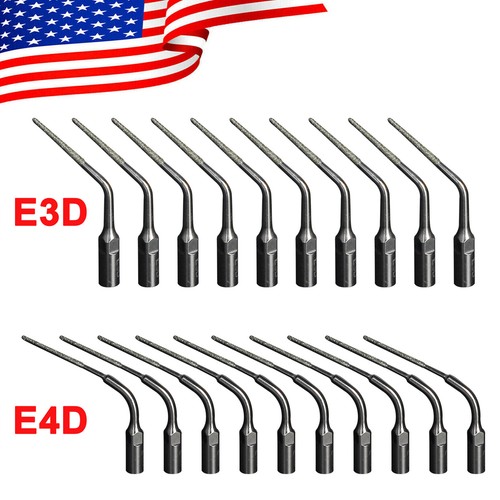 Dental Ultrasonic Scaler Scaling Endo Perio Tips E3D/E4D Fit For ...