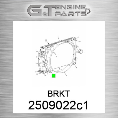 2509022C1 BRKT fits INTERNATIONAL TRUCK (New OEM) | eBay