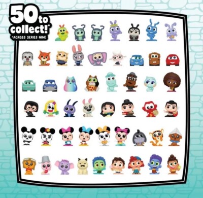 Disney Doorables Series 9 *YOU PICK Bugs Life Soul Cars Zootopia Luca ...