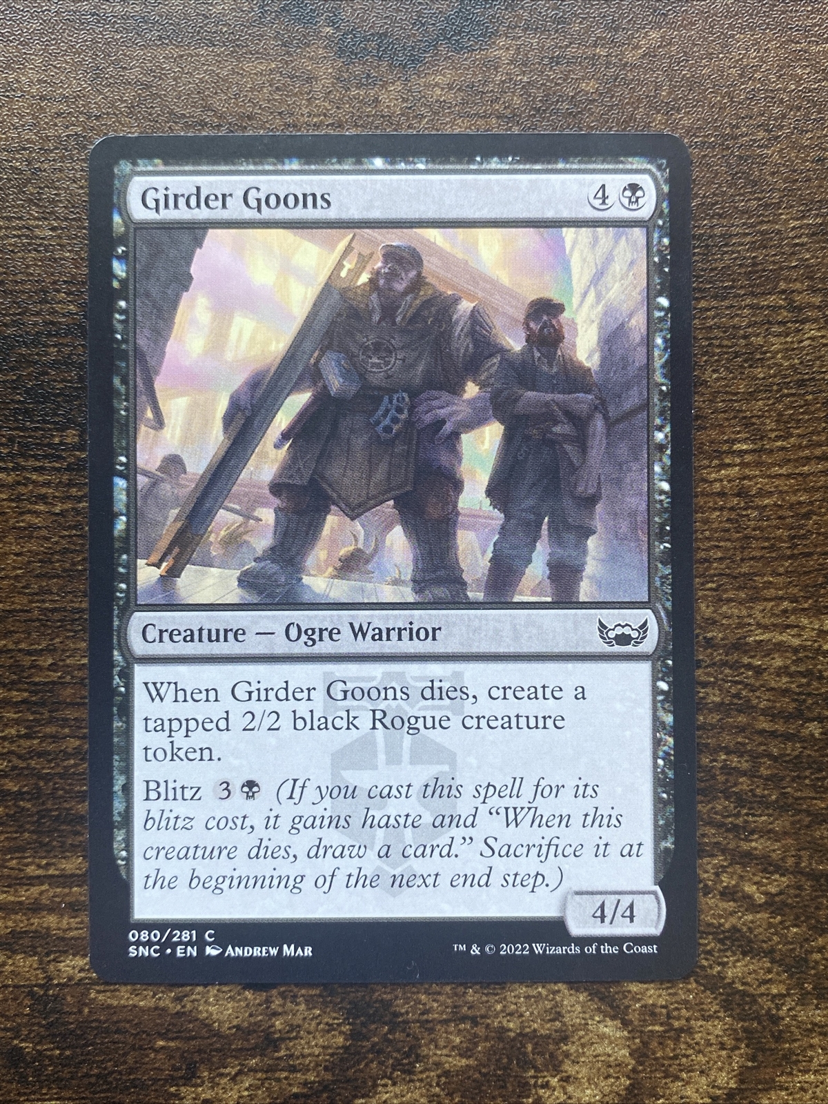 Girder Goons 080/281 Streets of New Capenna MTG Magic The Gathering ...