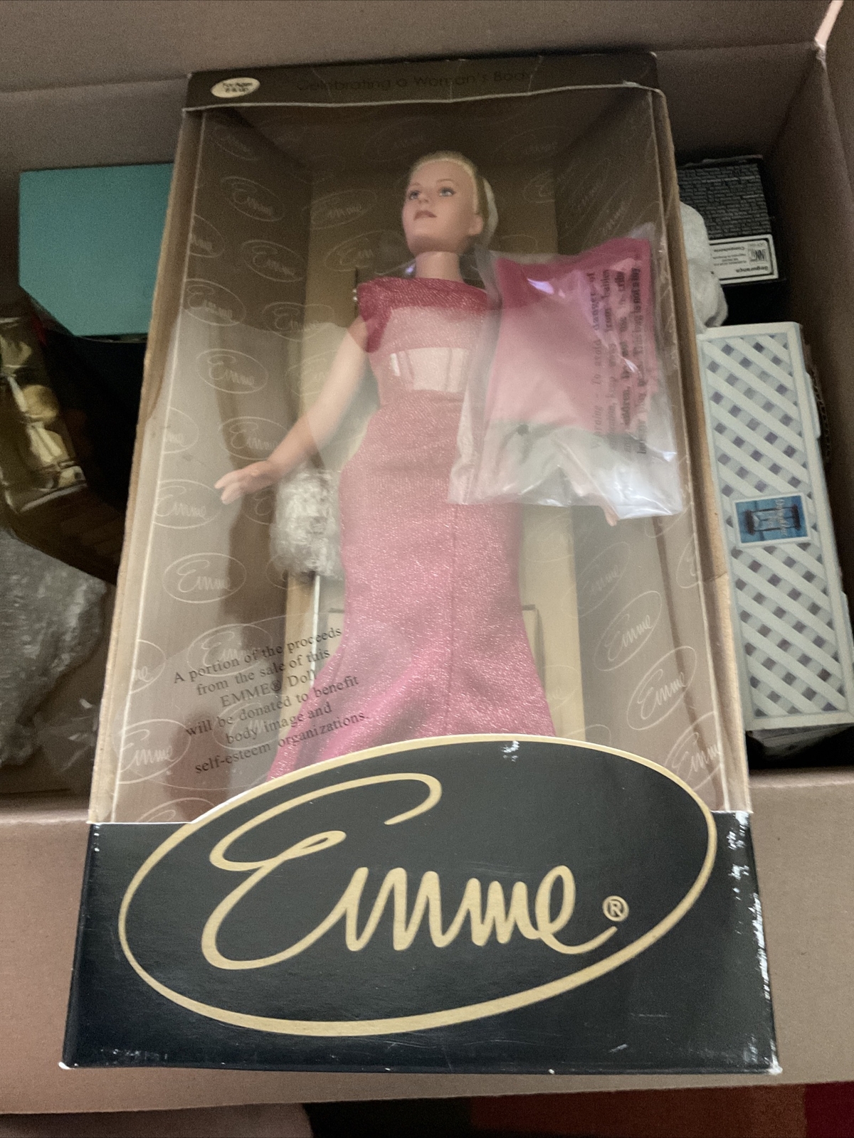 Tonner TYLER 16” 2003 EMME ETERNAL Fashion Doll NRFB Full Figured Body ...