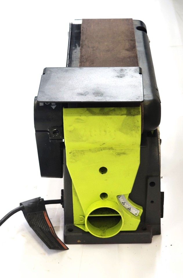 RYOBI BELT & DISC SANDER 4X36" BELT 6" DISC 120V~60HZ 4.3A 3,600RPM ...