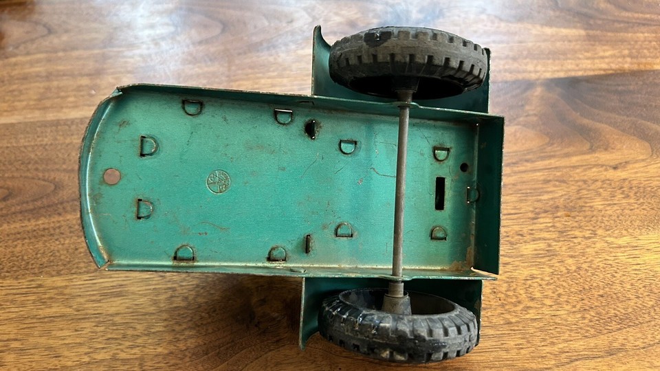 MARX Toys LUMAR Scraper Hauler Excavator Pressed Steel Front Cab ...