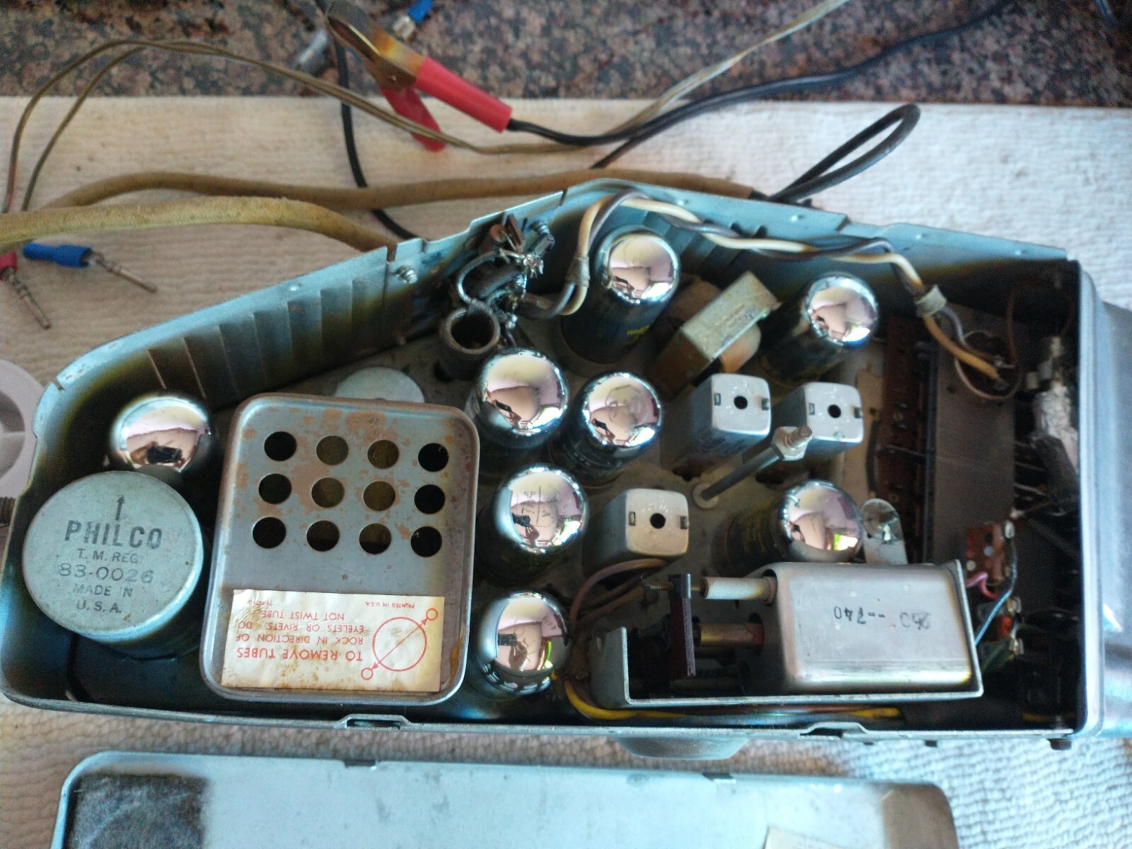 Mopar model 802 radio, Philco model C-4608-122 | eBay